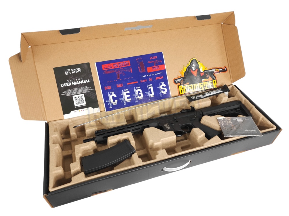 SA-F03 FLEX™ : M4 URX4 M-Lok สีดำ - Specna Arms - BBGUNSTER ร้านบีบีกัน Airsoft Gun และ ของแต่ง ...