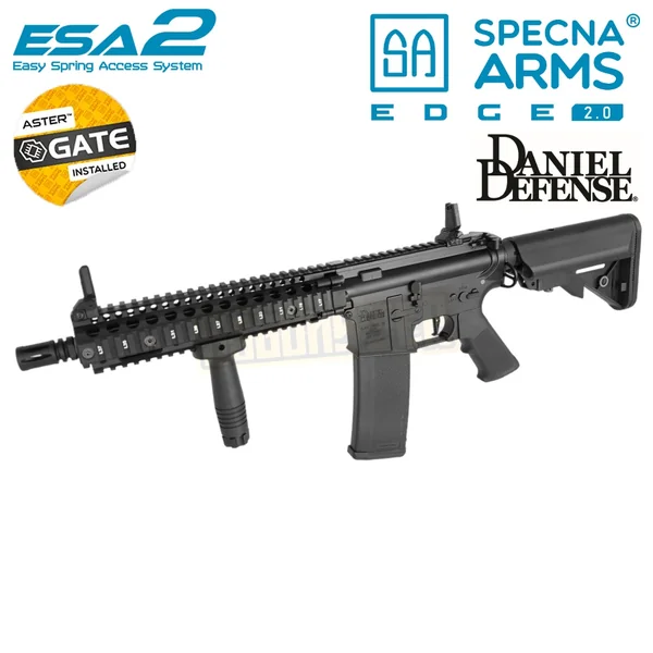 SA-E19 BK EGDE 2.0™ : MK18 MOD1 สีดำ - EMG Arms(Specna Arms) (ติดตั้ง Gate Aster) - BBGUNSTER ...
