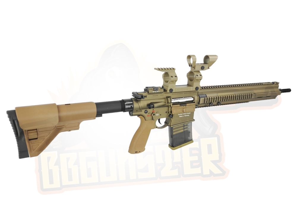 E&C 204 S2 : HK G28 สีทราย บอดี้โลหะ JR.Custom Gen 2 (QD 1.0) - BBGUNSTER ร้านบีบีกัน Airsoft ...