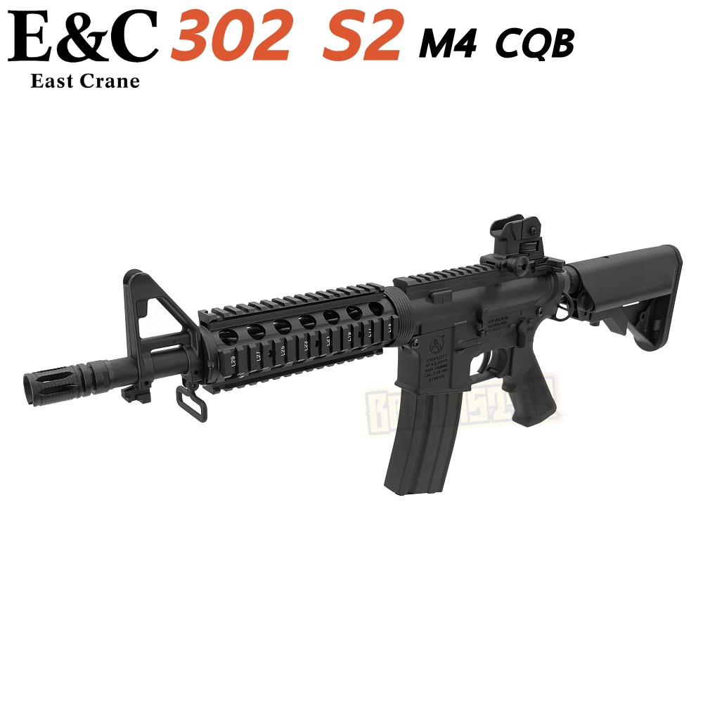 E&C 302 S2 : M4 CQB บอดี้โลหะ JR.Custom Gen 2 - BBGUNSTER ร้านบีบีกัน Airsoft Gun และ ของแต่ง ...