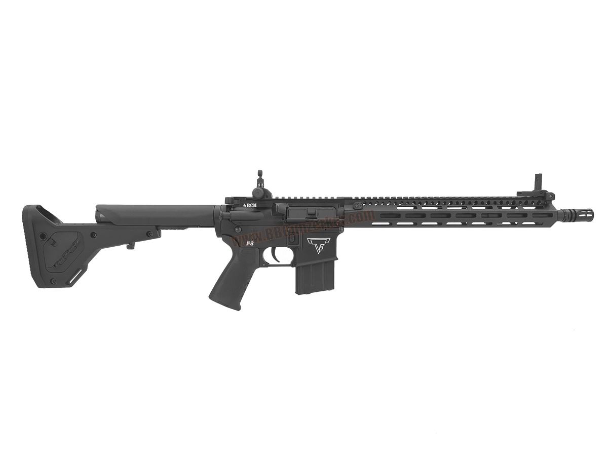 E&C 332 S1 : F8 TTI BCM 13นิ้ว M-Lok สีดำ บอดี้โลหะ JR.Custom Gen 2 - BBGUNSTER ร้านบีบีกัน ...